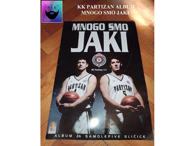 KK Partizan album - Mnogo smo jaki LUXOR 2001