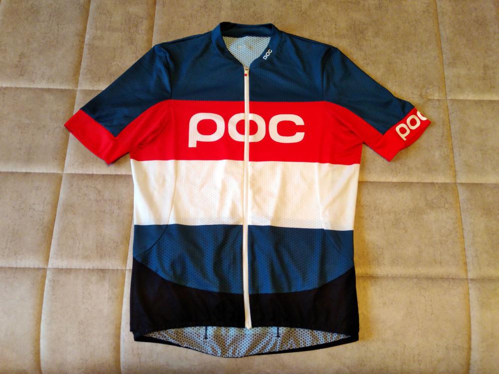 Poc essential road logo cycling jersey