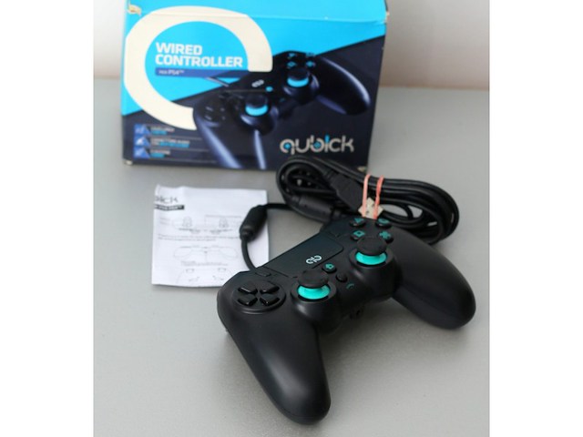 QUBICK PS4 Wired Controller NOV