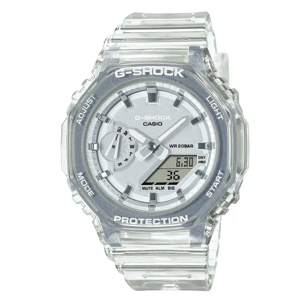 G-SHOCK Unisex ručni sat GMA-S2100SK-7ADR transparentni