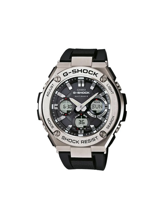 G-SHOCK Muški ručni sat GST-W110-A1ER crno-srebrni
