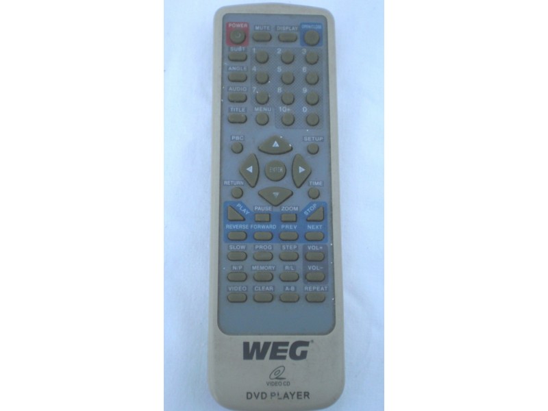 WEG DALJINSKI ZA DVD PLAYER