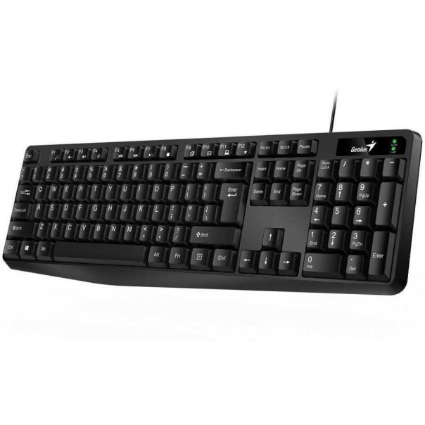 GENIUS Tastatura KB-117 US USB, crna