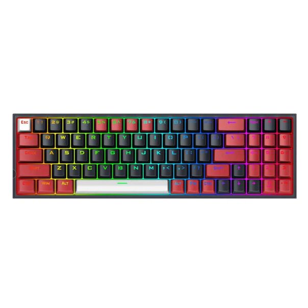 REDRAGON Gejmerska mehanička tastatura Pollux K628-RGB Pro Wired/Wireless red switch