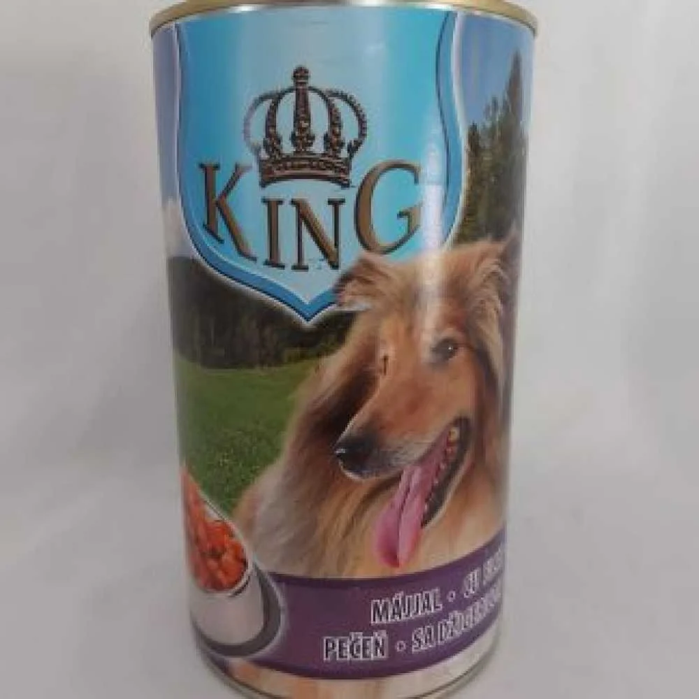 King konzerva za pse - Jetra 415g