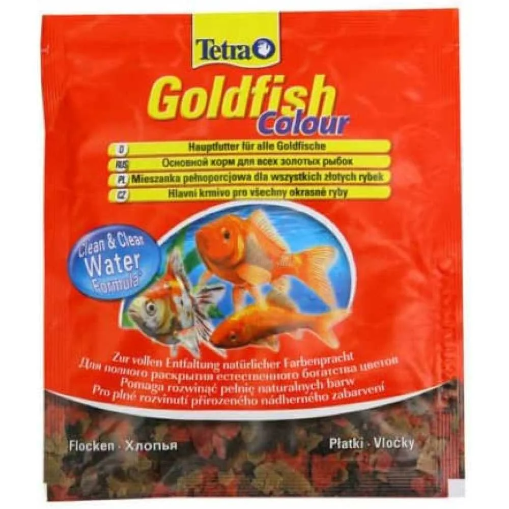 Tetra hrana za ribice Goldfish Colour Sachet 12g