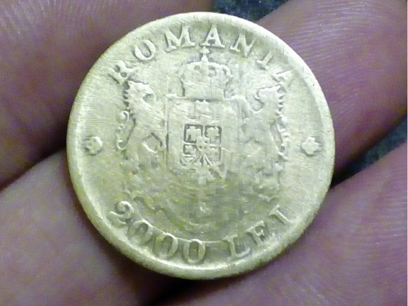 Rumunija, 2000 lei 1946