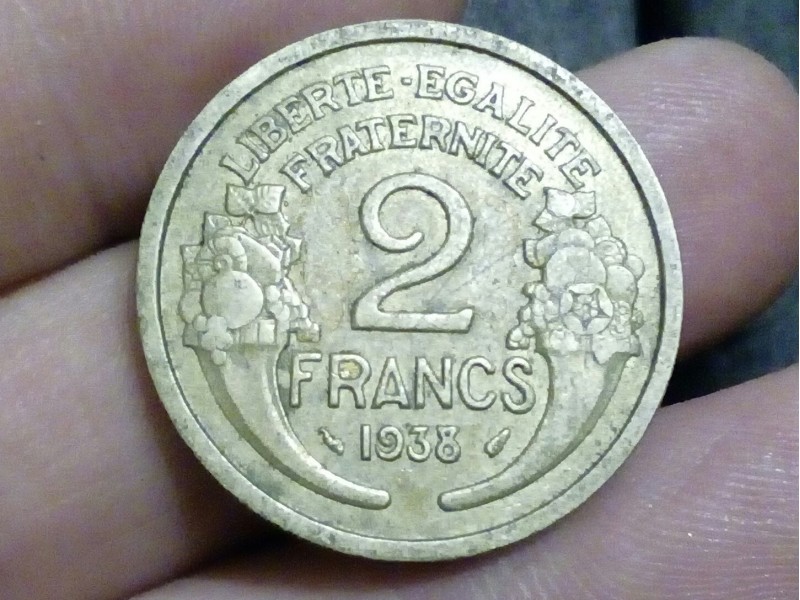 Francuska, 2 franka 1938