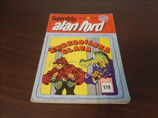 Superstrip Alan Ford Vjesnik 170 Krokodilska glava