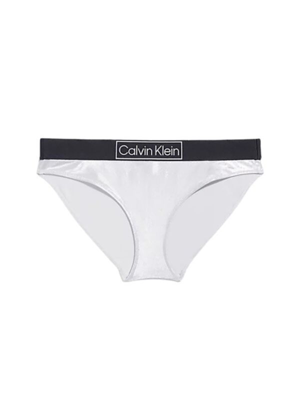Calvin Klein - Srebrne kupaće gaćice