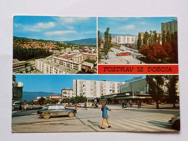 Doboj - Automobil - Autobus - Bosna - Putovala 1982.g