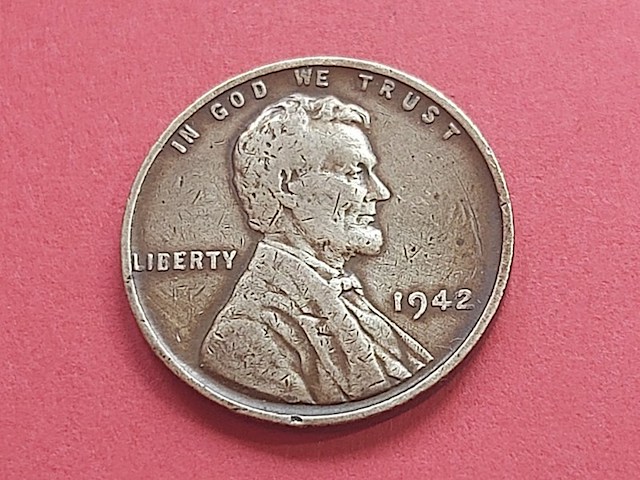 USA  - 1 cent 1942 god