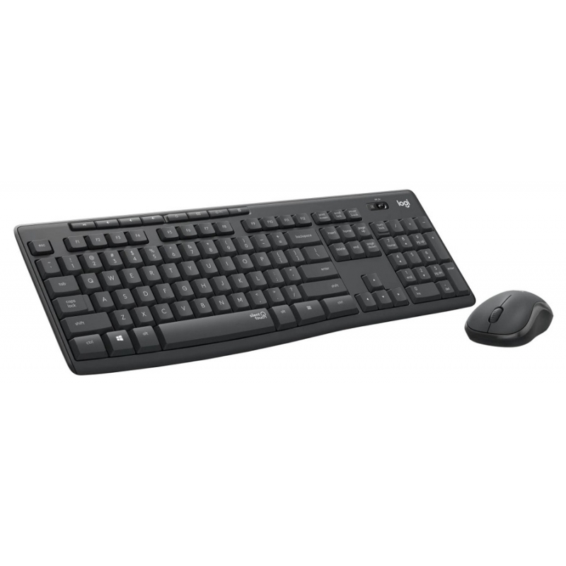 MIŠ ZA PC LOGITECH MK295 SILENT WIRELESS DESKTOP GRAPHITE US