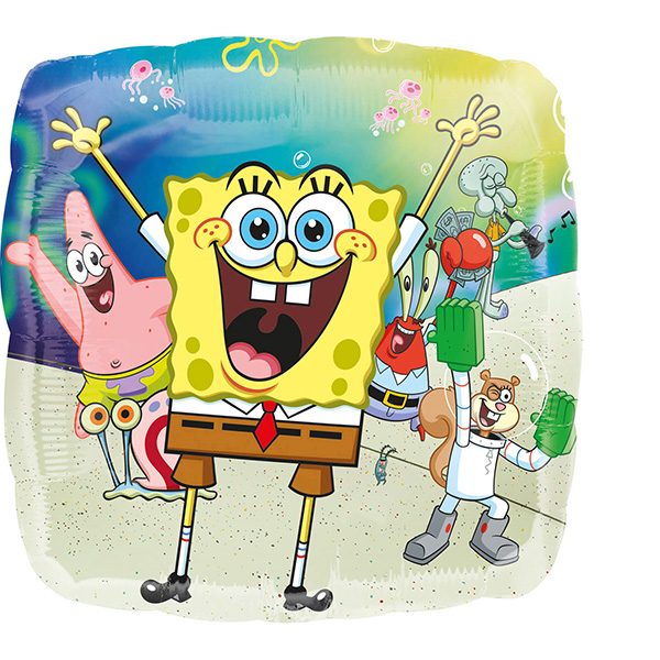 4153801
17″ Foil Square Sponge Bob