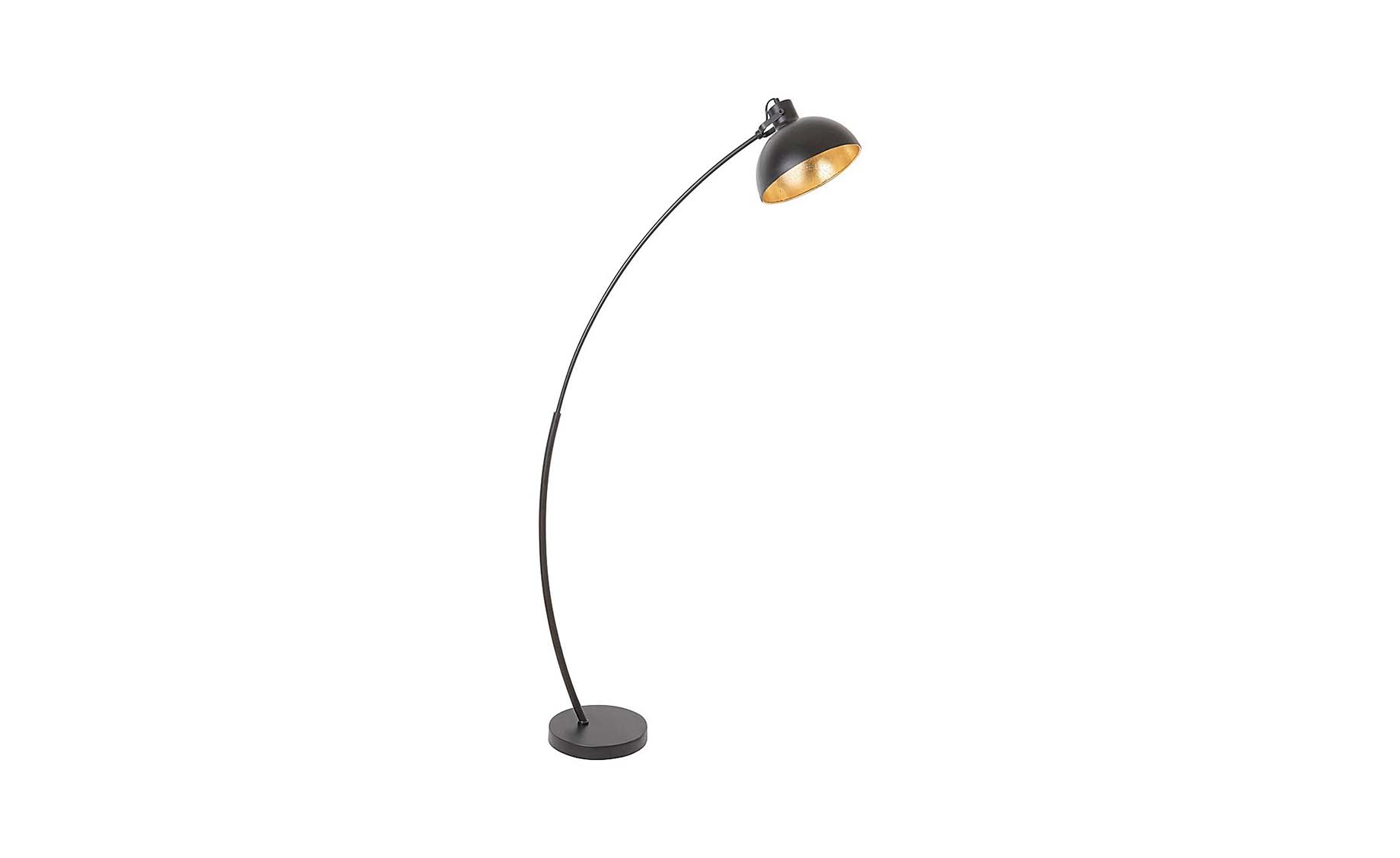 Podna lampa Otto crna