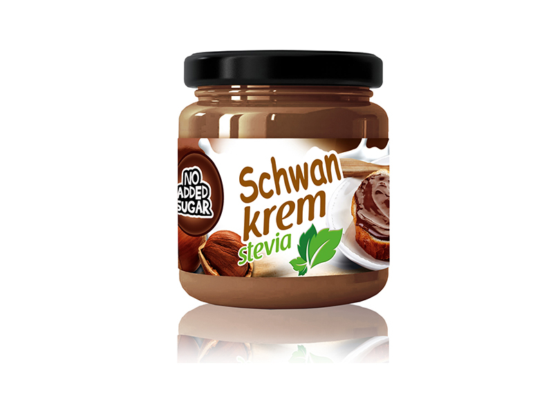 KREM CRNI SCHWAN SA STEVIOM 200 GR