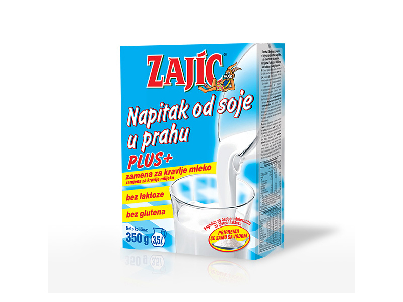 MLEKO SOJINO VITAMINIZIRANO 300g - ZAJIC PLAVO