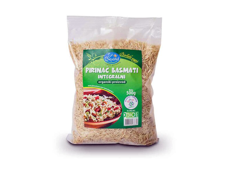 PIRINAČ BASMATI INTEGRALNI ORGANIC 0,5 kg - BEYOND