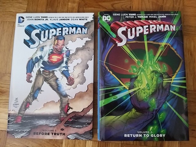 Superman HC vol.1 &; 2 by Gene Luen Yang
