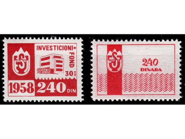 BA-FSJ INVESTICIONI FOND 1958 NALEPNICE