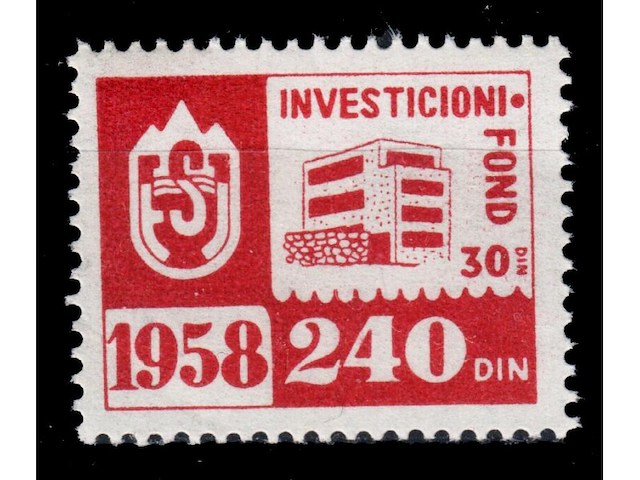 BA-FSJ INVESTICIONI FOND 1958 NALEPNICA
