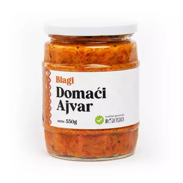 Ajvar blagi 550g Moja Pijaca