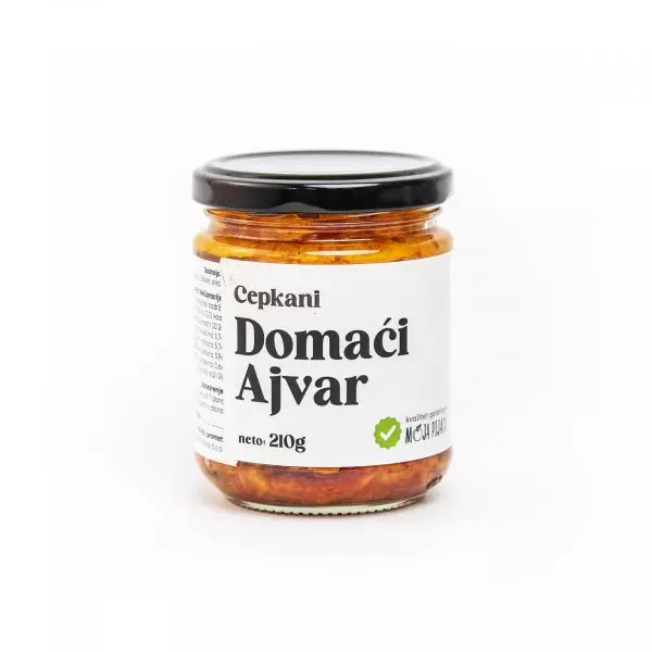 Ajvar cepkani blagi 210g Moja Pijaca