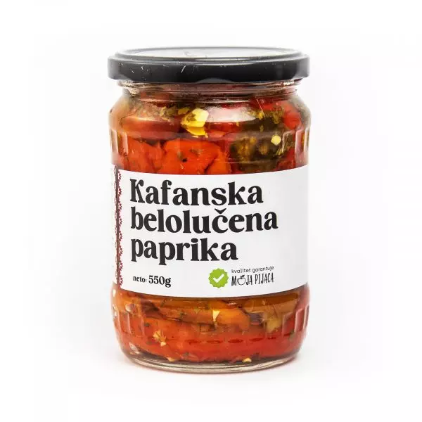 Paprika kafanska belolučena 550g Moja Pijaca