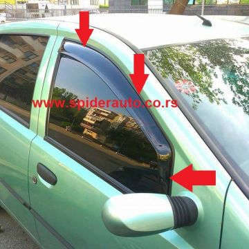 FIAT Punto II-III model sa 5 vrata prednji bočni vetrobrani