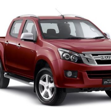 Isuzu D Max 2012-2020 prednji+zadnji bočni vetrobrani