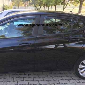 Opel Astra K prednji+zadnji bočni vetrobrani