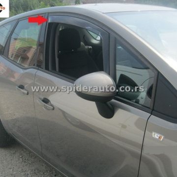 Opel Meriva B 2010-2017 prednji+zadnji bočni vetrobrani