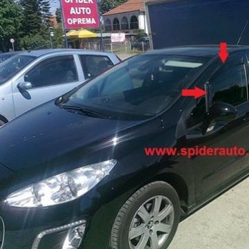 Peugeot 308 2007-2013 prednji bočni vetrobrani