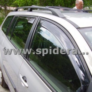 Renault Megane II karavan prednji+zadnji bočni vetrobrani