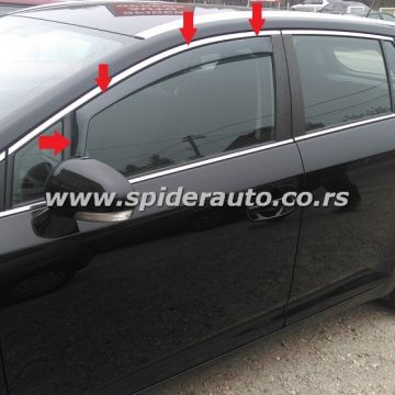 Toyota Avensis 2009-2015 prednji bočni vetrobrani