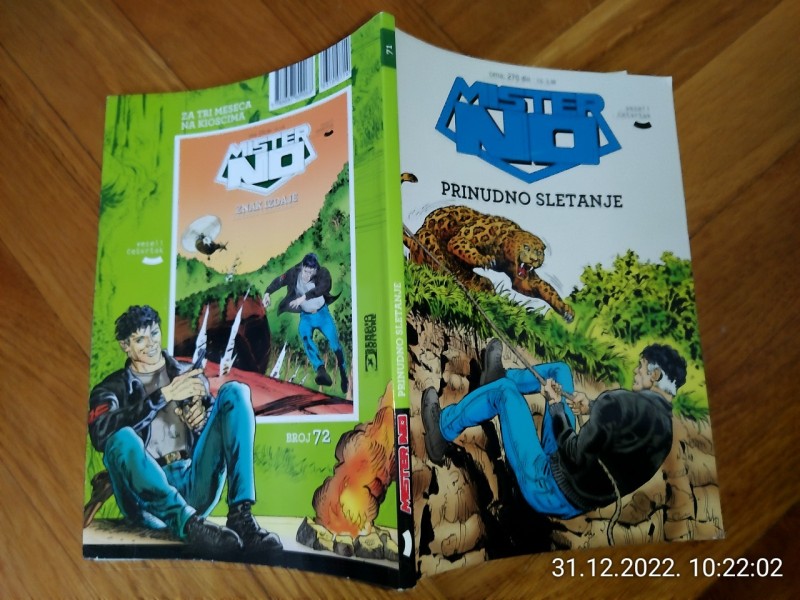 MISTER NO 71, PRINUDNO SLETANJE