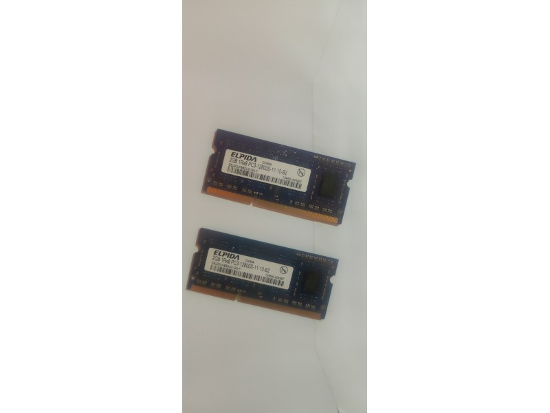 4GB DDR3 memorija za laptop