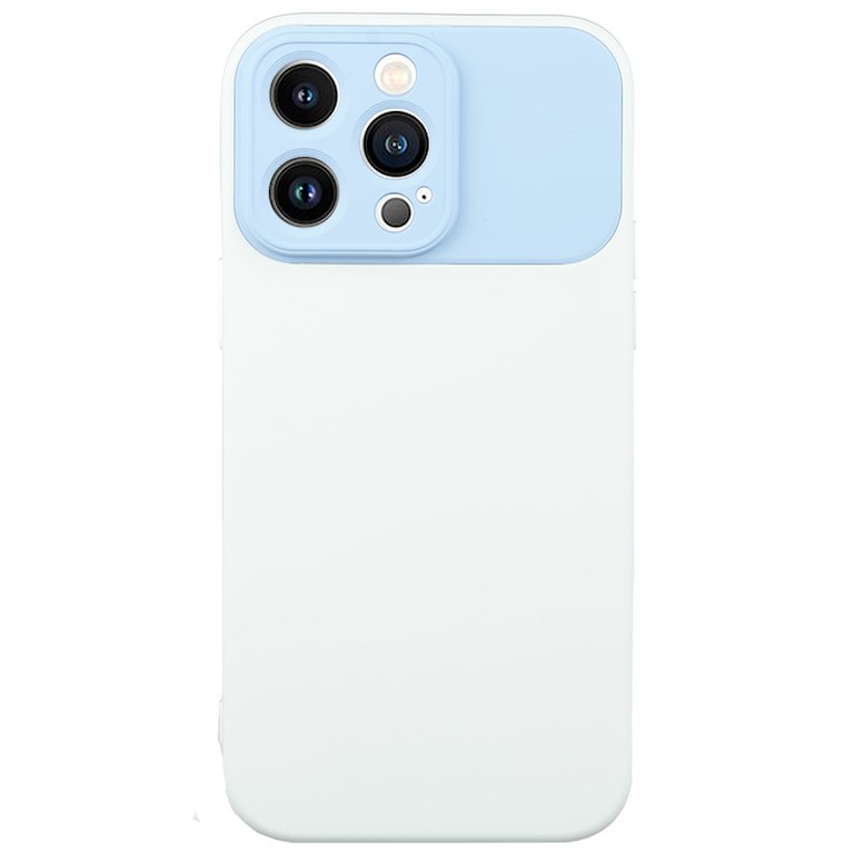 TPU maska MATTE DUO za iPhone 14 Pro Max 2022 (6.7") belo plava