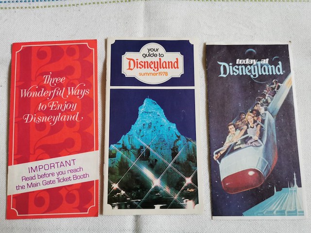 Disneyland - Your guide + jos 2 (vintage)