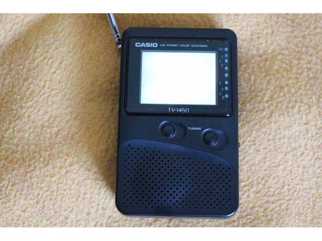 CASIO LCD POCKET COLOR TELEVISION  TV-1450C