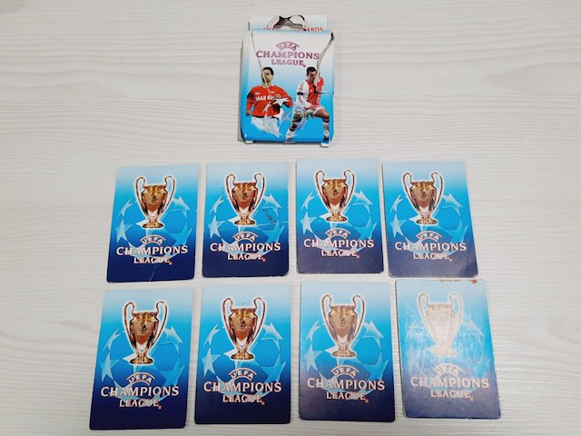 Champions League trade cards