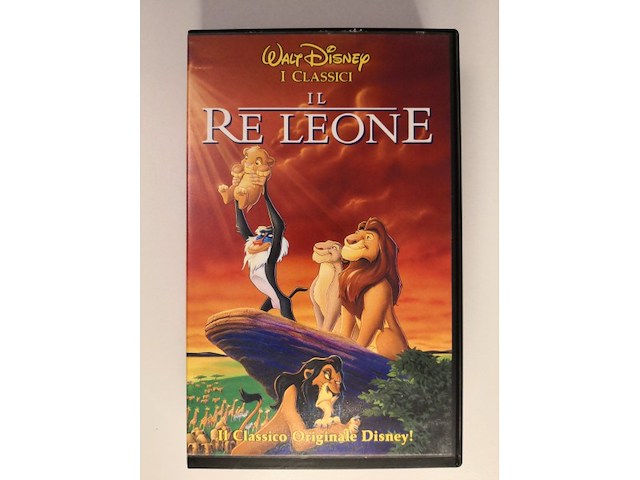 Kralj Lav (The Lion King) Il Re Leone (italijanski)