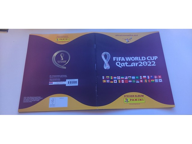 Album Fifa 2022 Qatar Panini pun