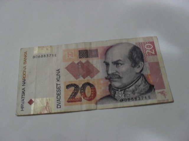 20 KUNA 2012.