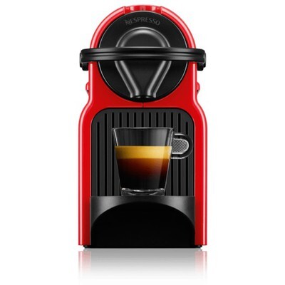 Nespresso aparat za kafu Inissia Crveni & AeroccinoID EK000490270