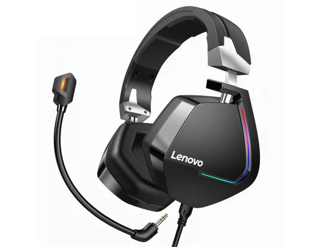Lenovo H402-1 RGB gejemerske slušalice crne