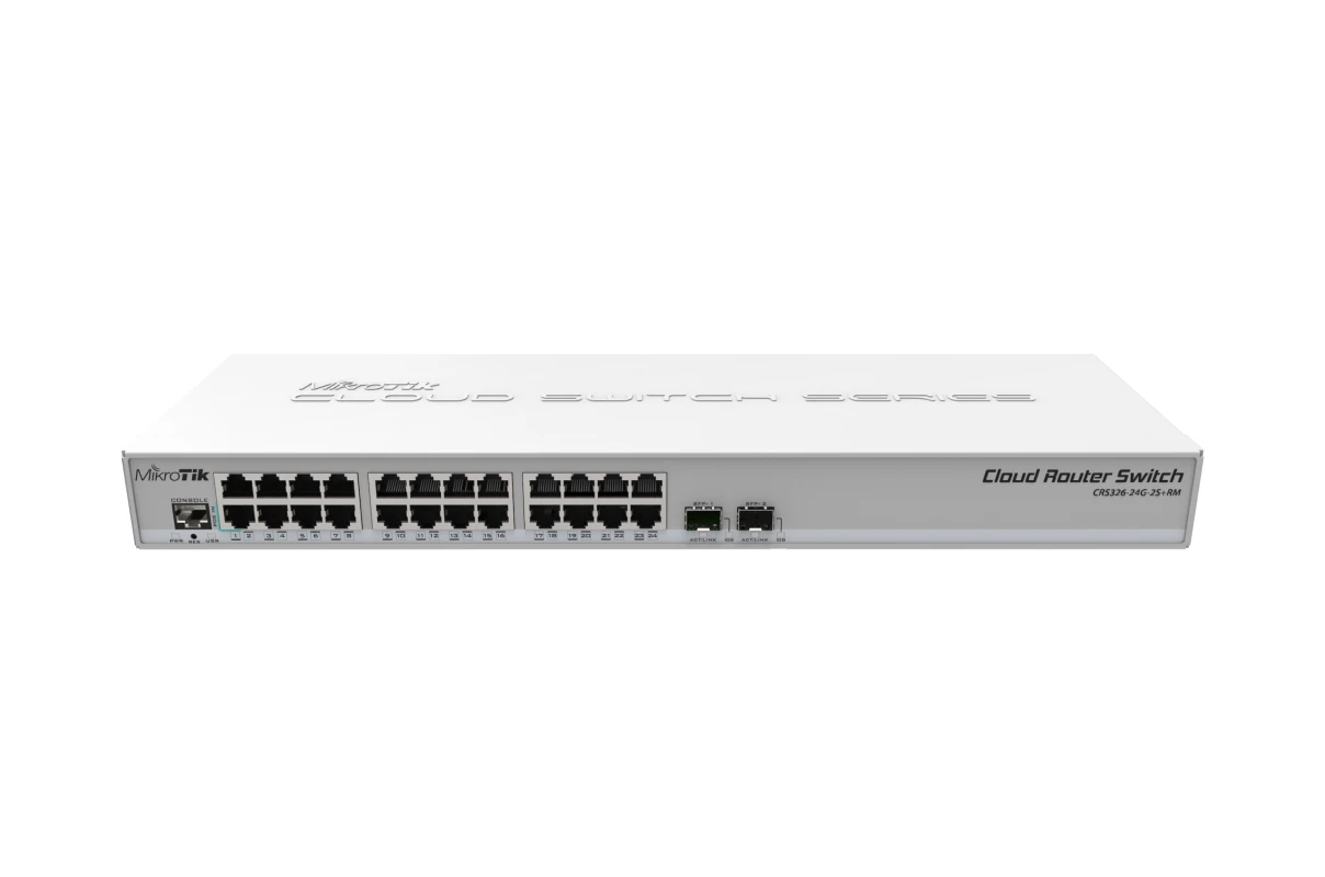 Mikrotik CRS326-24G-2S+RM switch 24-portni
