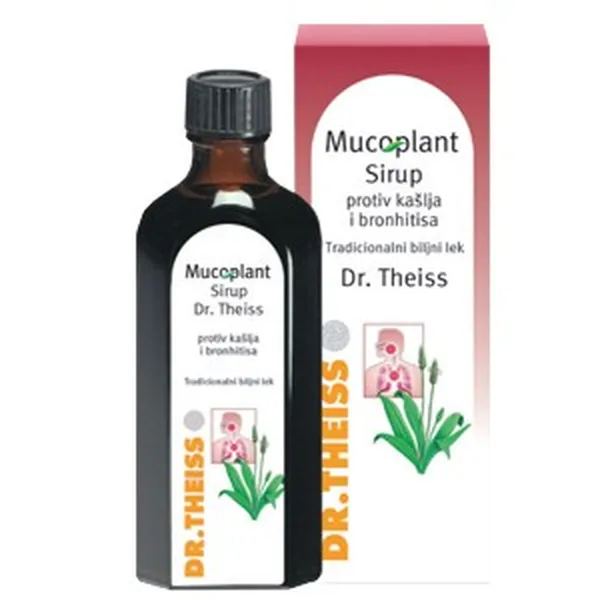 Mucoplant sirup za kašalj od bokvice 250ml Dr. Theiss