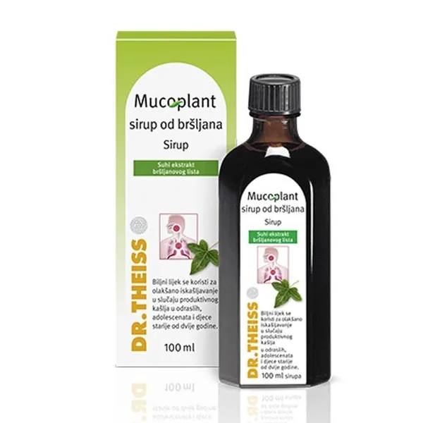 Mucoplant sirup od bršljana Dr. Theiss