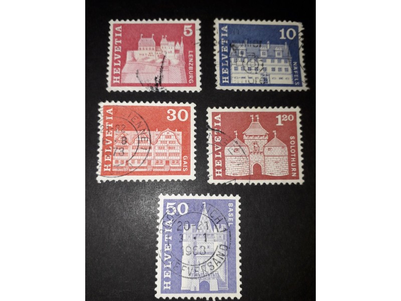 Helvetia ,gradovi 1970/80